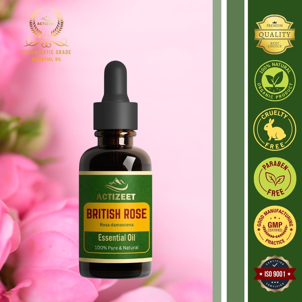 British Rose Oil | Experience The Luxury