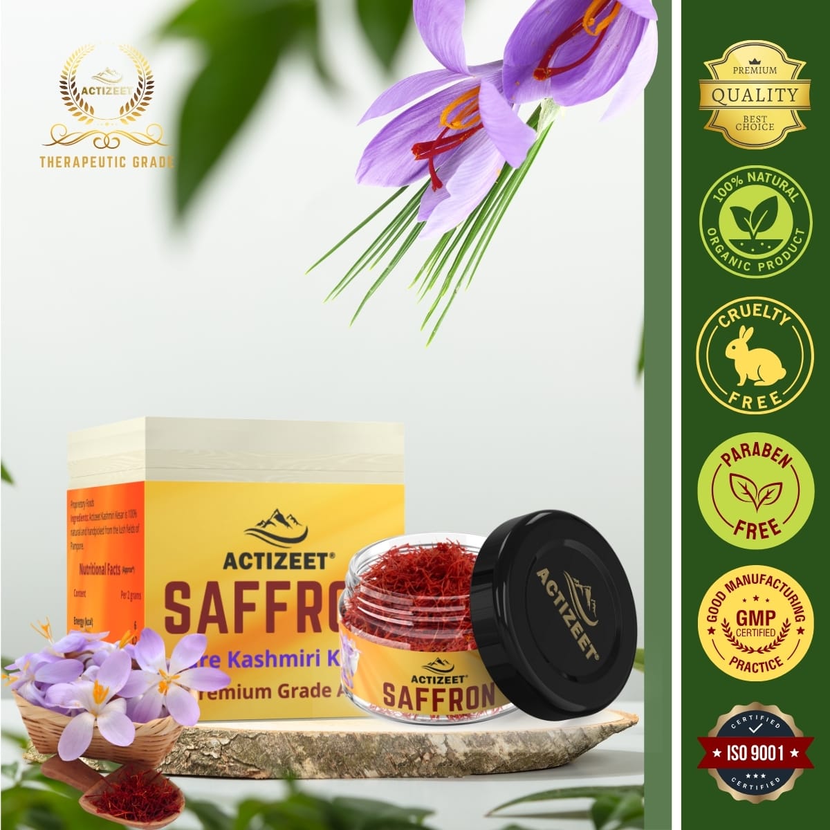 Buy Pure Saffron Online | Premium Quality Saffron For Cooking & Baking
